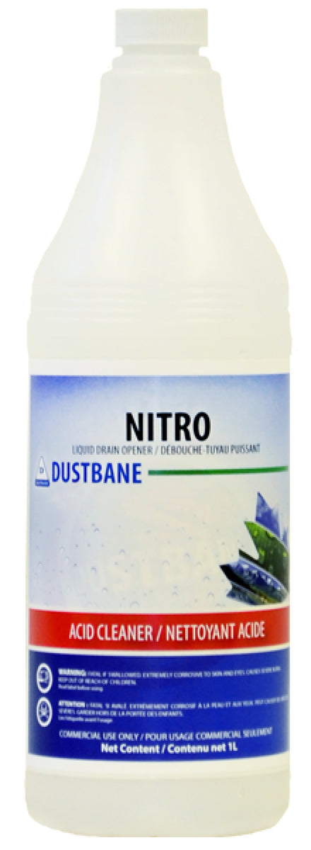 1L DUSTBANE® NITRO™ HEAVY DUTY DRAIN OPENER, ACID CLEANER, CONCENTRATE ...